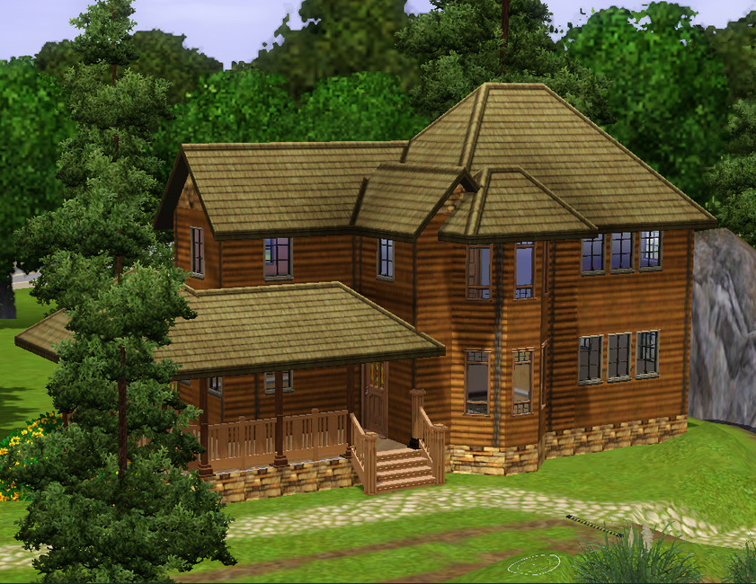 The Sims Resource - Log Cabin