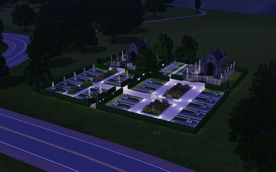 The Sims Resource - Old Town Cemetery v2