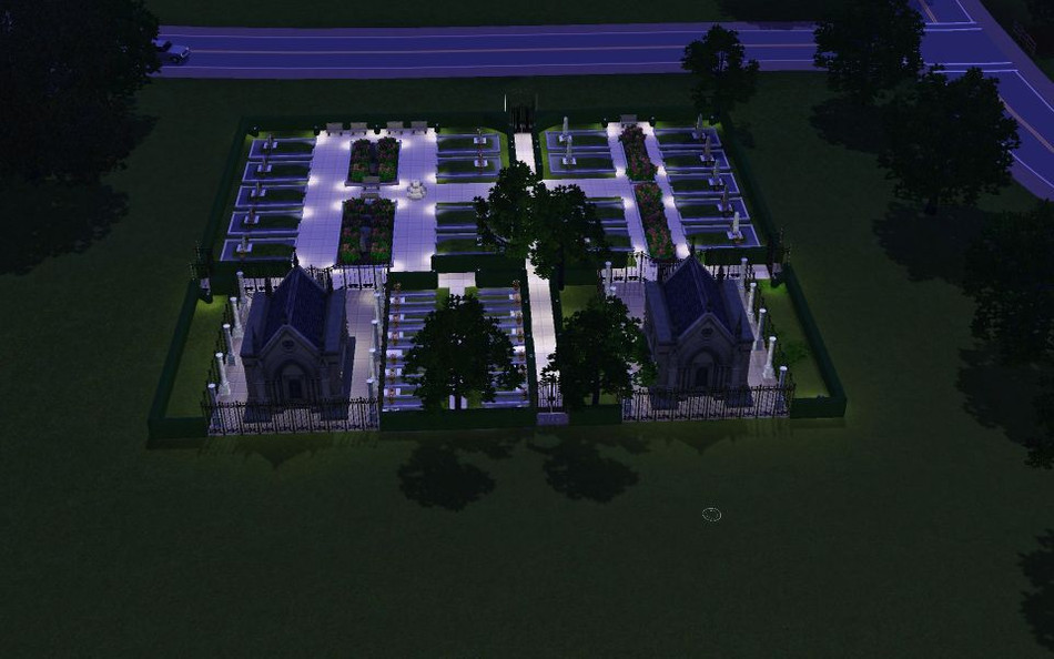 The Sims Resource - Old Town Cemetery v2