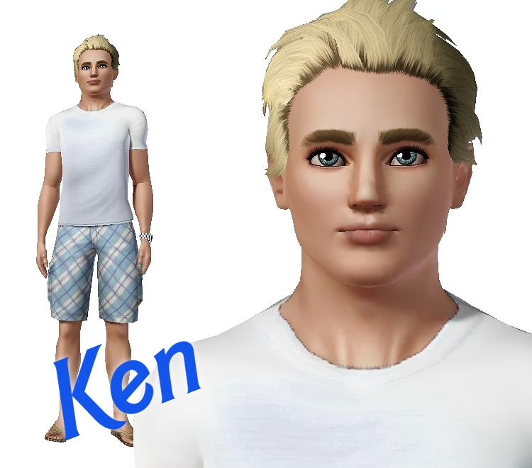 The Sims Resource | Ken - Barbie's Boyfriend