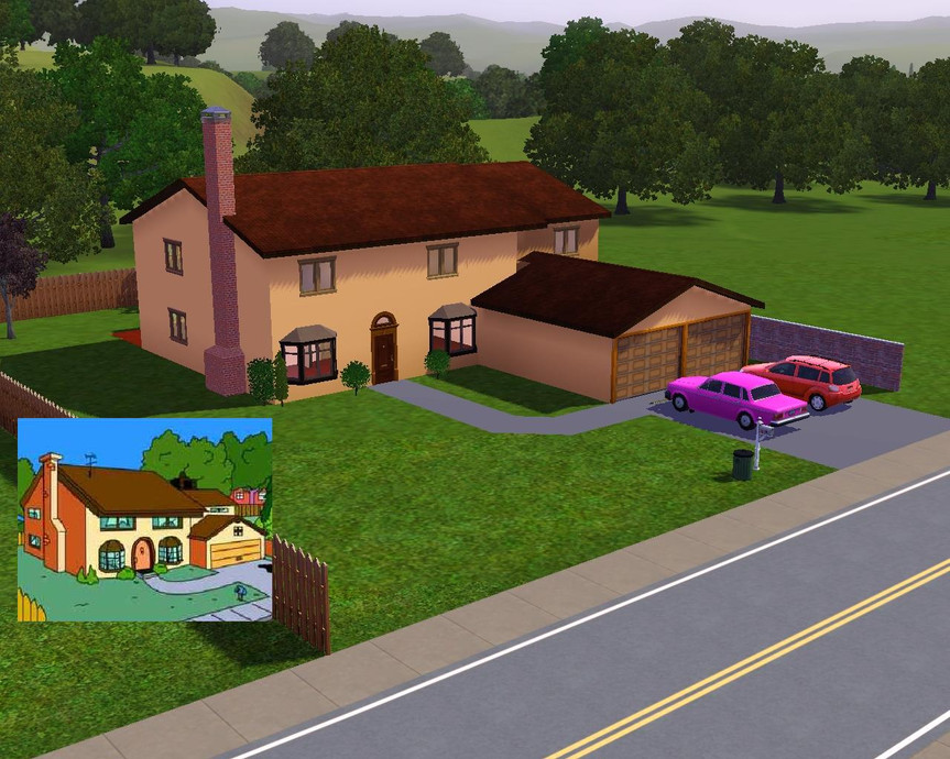 The Sims Resource | 742 Evergreen Terrace