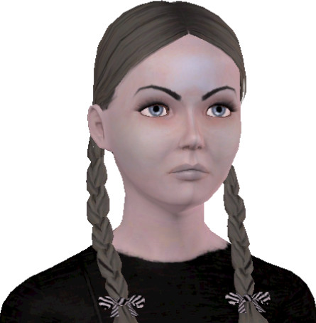 The Sims Resource | Wednesday Addams