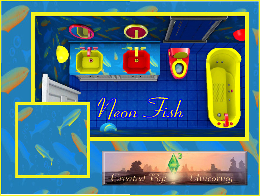 The Sims Resource - Neon Fish