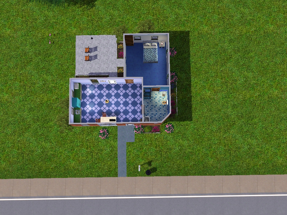 The Sims Resource | 7 Sim Lane -The Newbie House