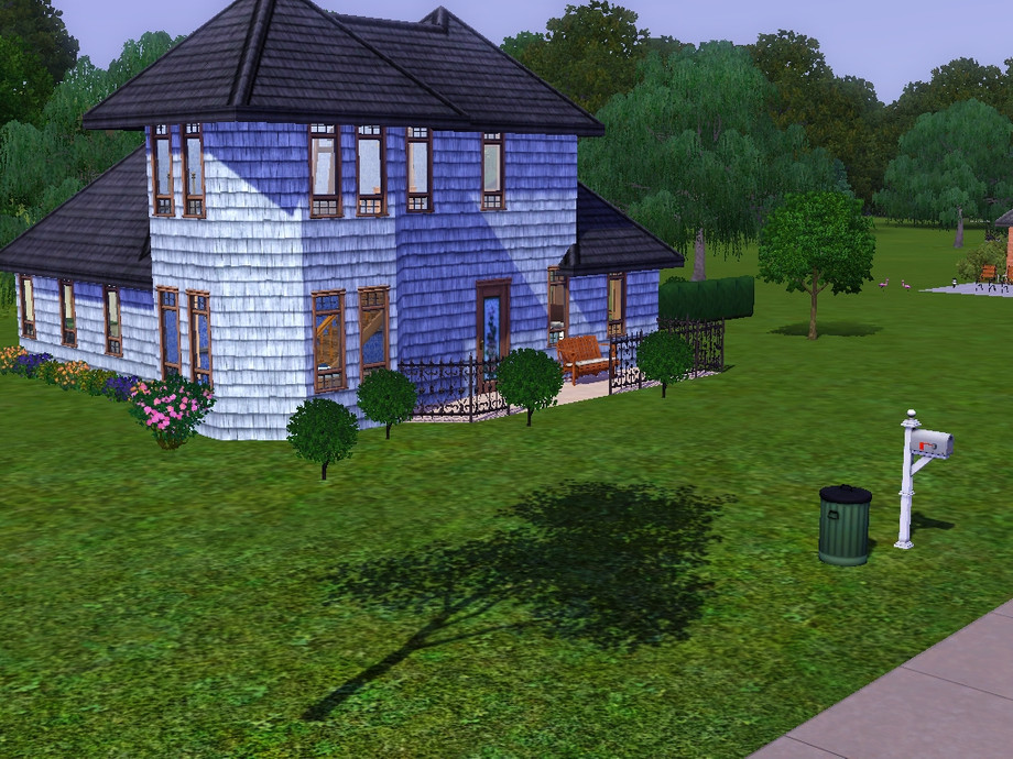 The Sims Resource | 5 Sim Lane -The Original Goth House
