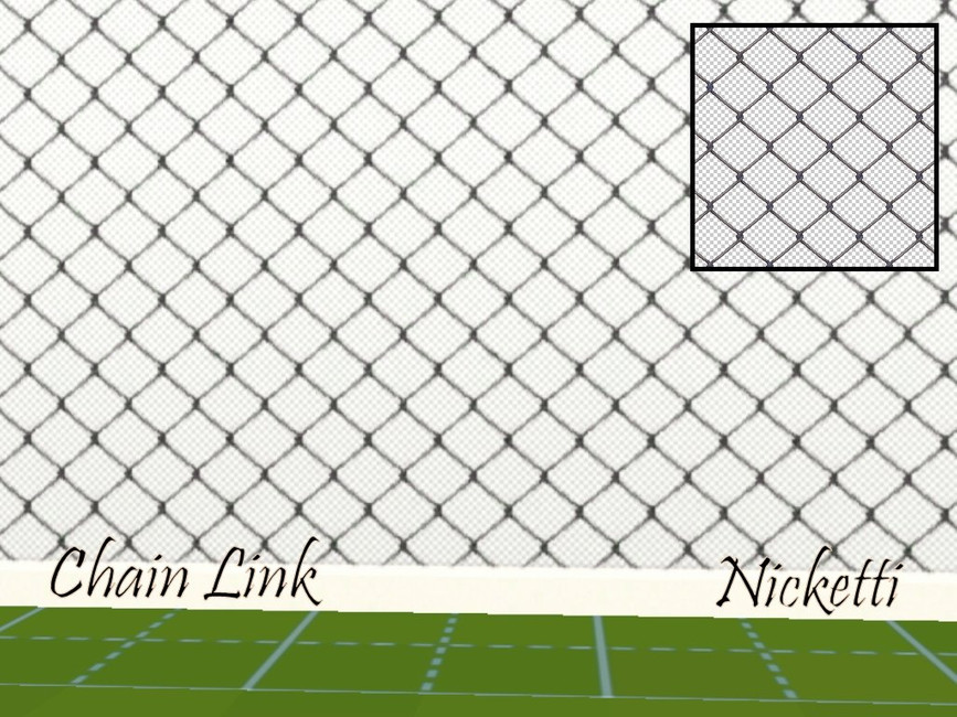 The Sims Resource - Chain Link Fence