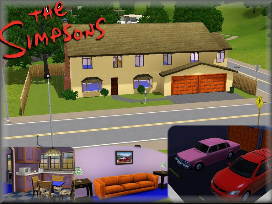 The Sims Resource - The Simpsons House