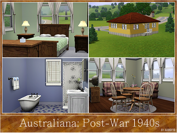 The Sims Resource | Post-War 1940s