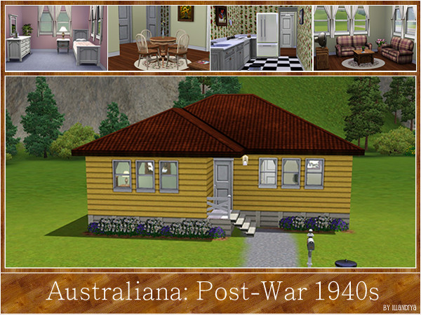 The Sims Resource | Post-War 1940s