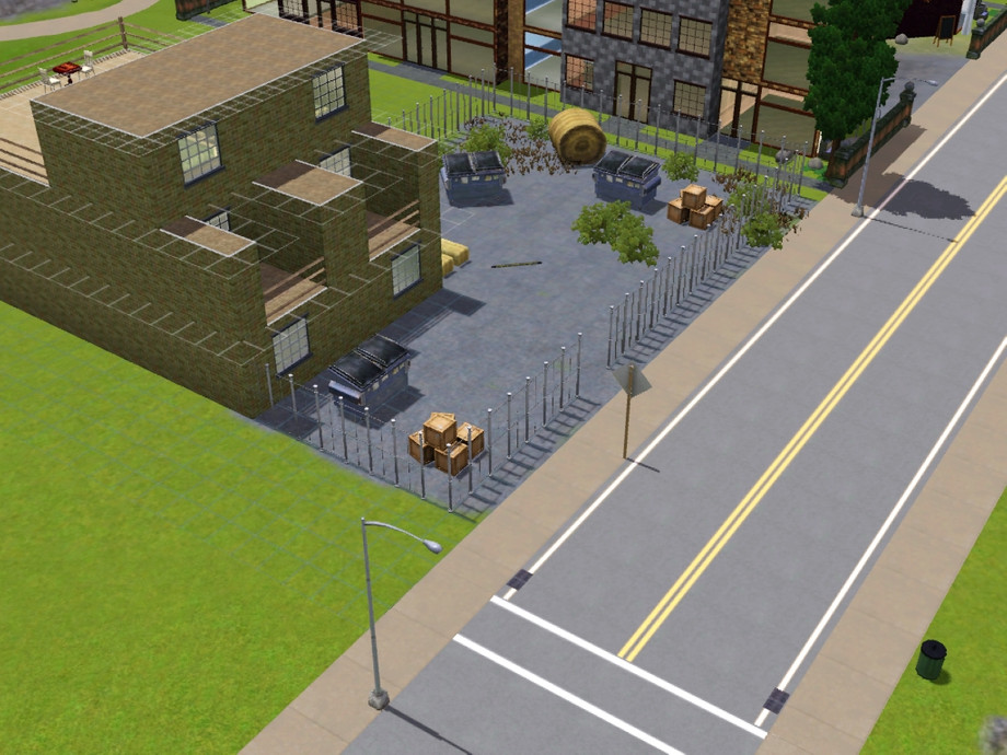 The Sims Resource | Fishhead Bay Homeless shelter