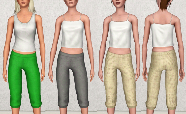 The Sims Resource | Brand Recognition // Cuffed Sweatpants