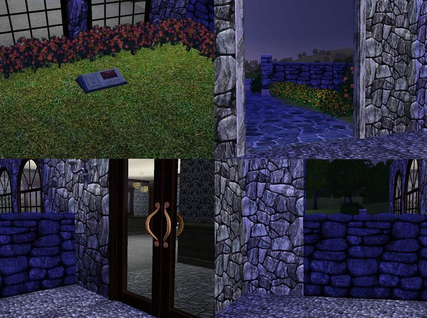 The Sims Resource - Haunted/Unfurnished Stonewall