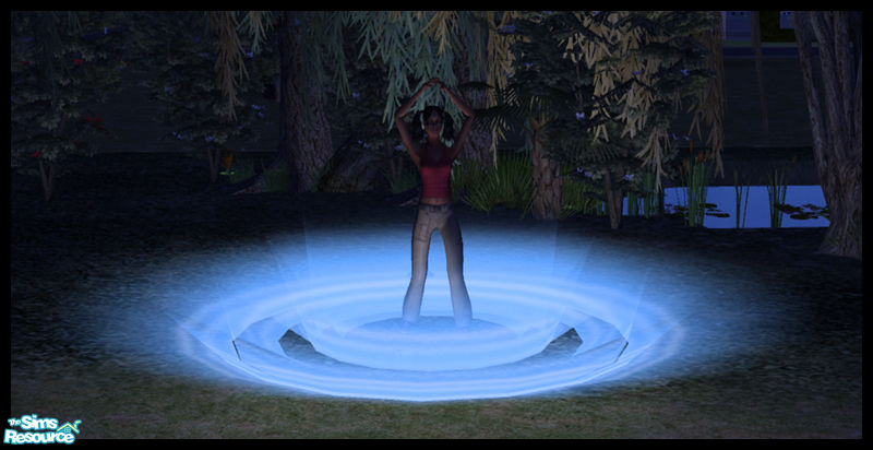 The Sims Resource | Special Effects - Blue Shockwave