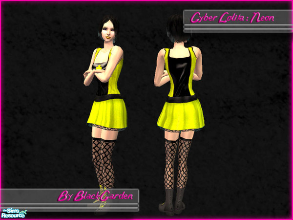The Sims Resource | Cyber Lolita - Neon