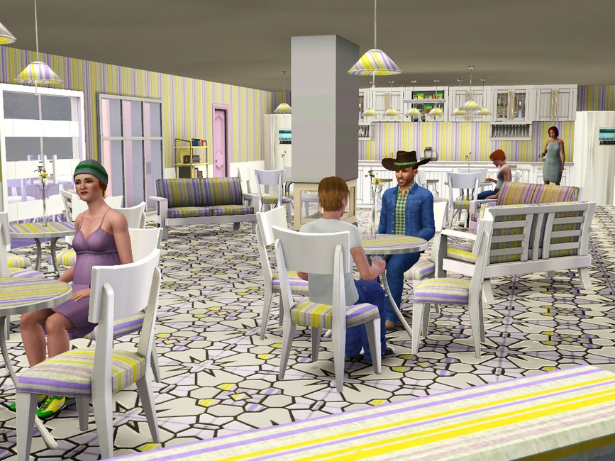 The Sims Resource - Dee's Diner - By Luckyoyo.
