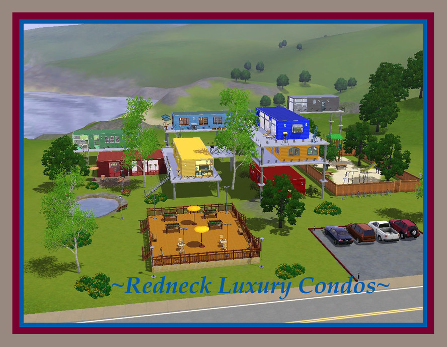 The Sims Resource | Redneck Luxury Condos