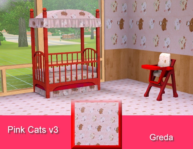 The Sims Resource | Pink Cats v3