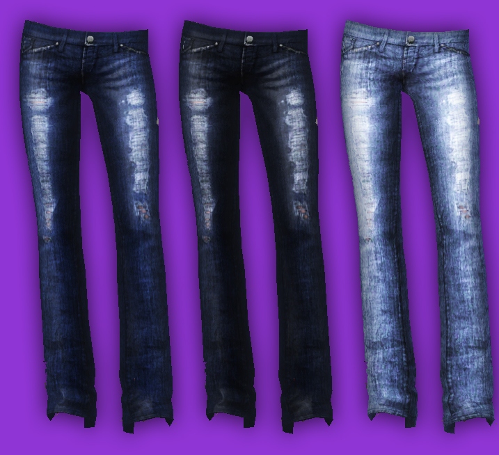 The Sims Resource | Brand Recognition // AF Venice Destroyed Jeans