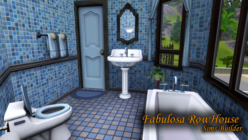 The Sims Resource - Fabulosa Rowhouse