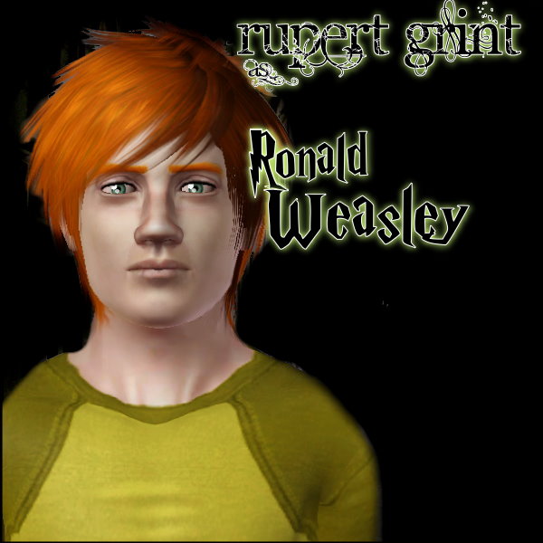 The Sims Resource | Rupert Grint as Ronald Weasley
