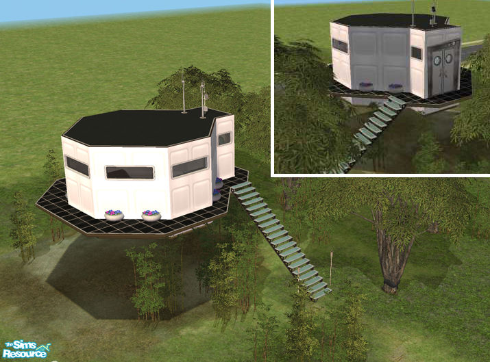 The Sims Resource | Floating Spaceship