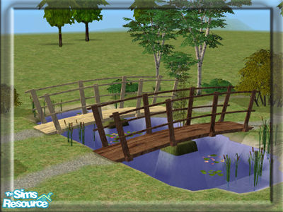 The Sims Resource | Little Bridge Set