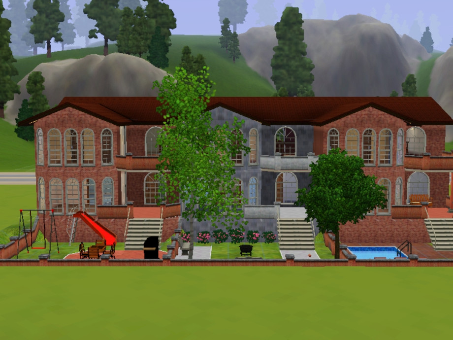 The Sims Resource | London Houses 3 in 1