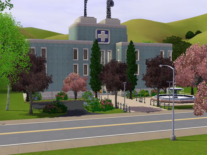 The Sims Resource - River Front Hospital