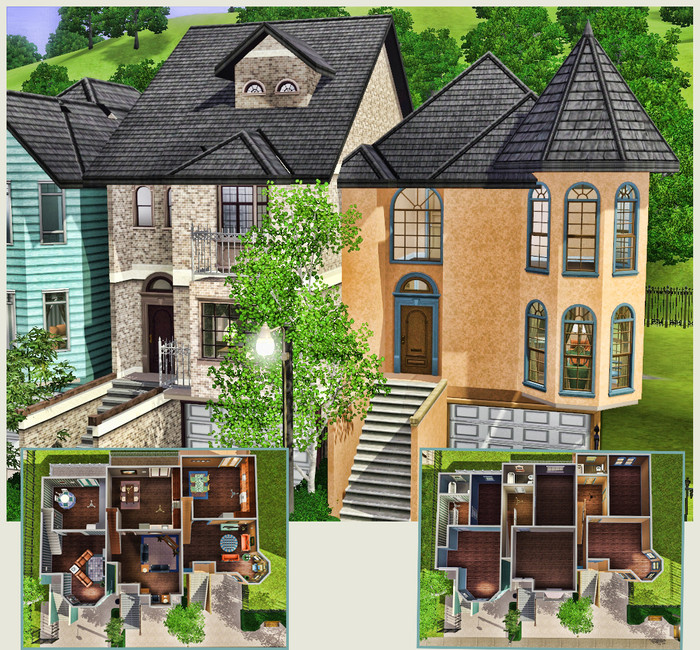 The Sims Resource - Victorian Row