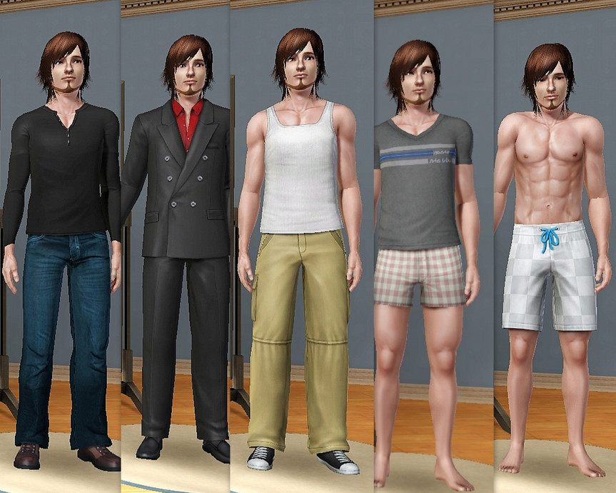 The Sims Resource | Jake Washington( Caroline Spencers Brother)