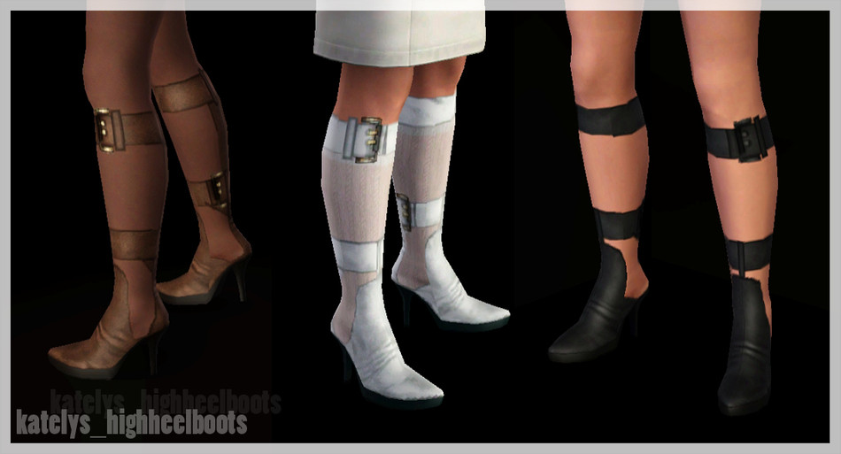 The Sims Resource - High heel boots