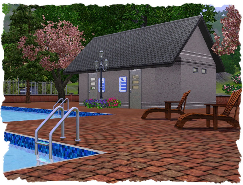 The Sims Resource - Sunset Villa Community Pool