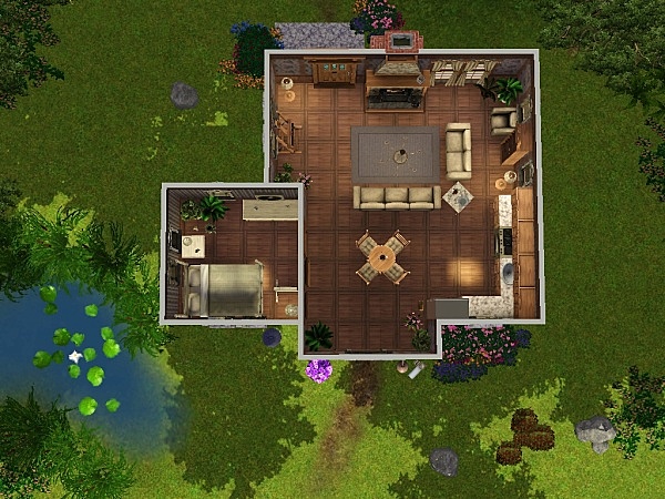 The Sims Resource - Little Forest House