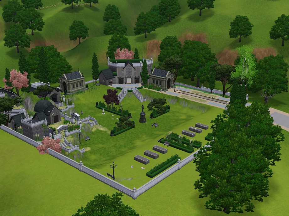 The Sims Resource | Spirit Gates Cemetery