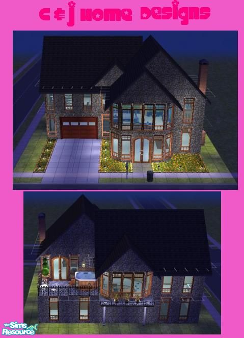 The Sims Resource | C&J Homes-26- 2BD 2BA +Furn