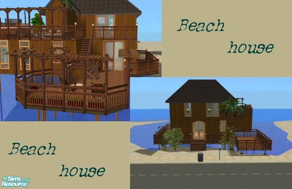 The Sims Resource - Beach house