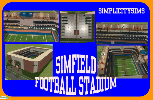 The Sims Resource | Simfield Football Stadium