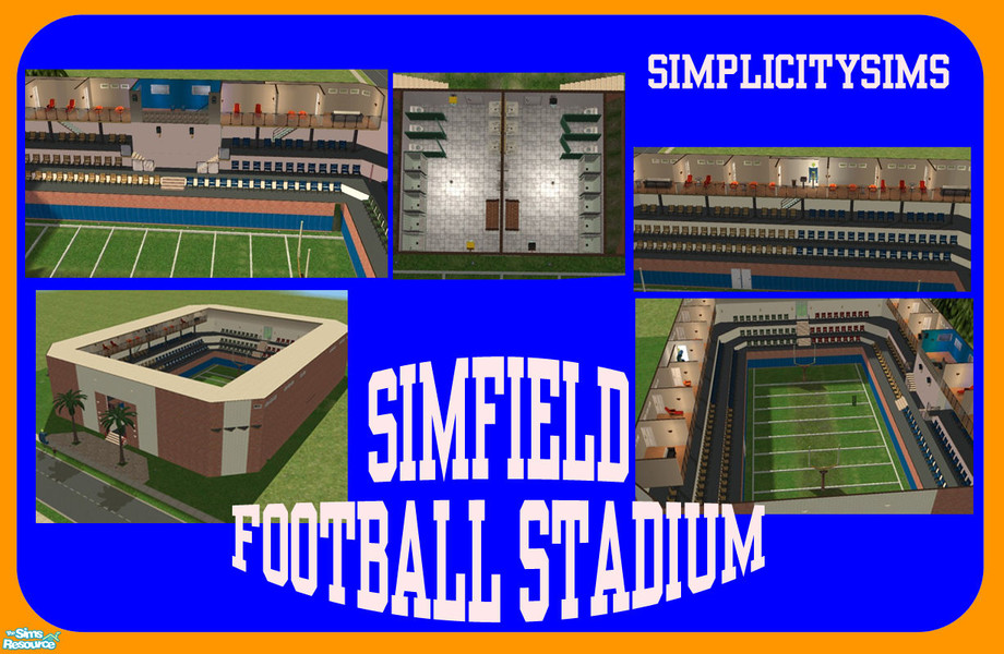 The Sims Resource | Simfield Football Stadium