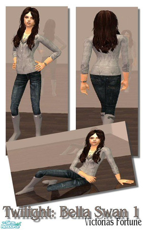 The Sims Resource - VF Twilight - Bella Swan 1
