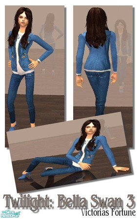 The Sims Resource | VF Twilight - Bella Swan 3
