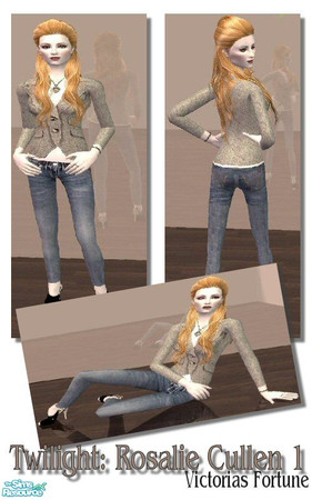 The Sims Resource | VF Twilight - Rosalie Cullen 1