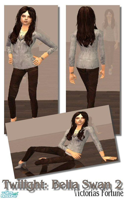 The Sims Resource | VF Twilight - Bella Swan 2