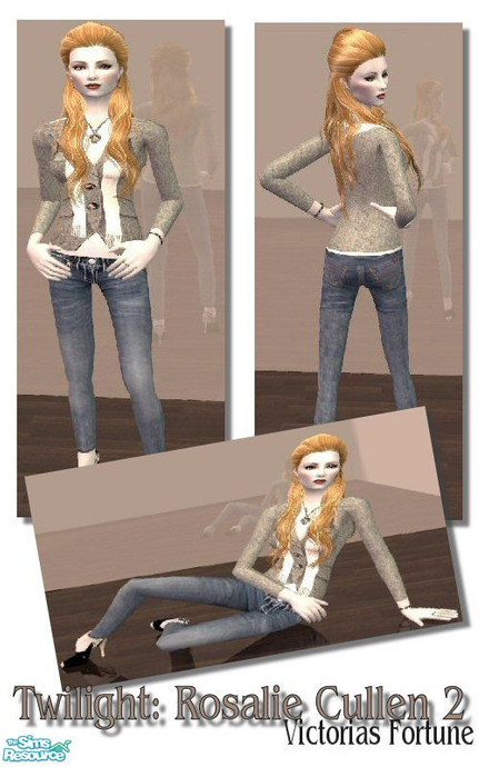The Sims Resource | VF Twilight - Rosalie Cullen 2