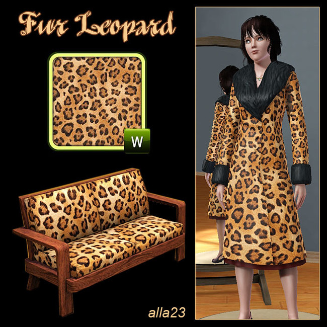 The Sims Resource - Fur Leopard