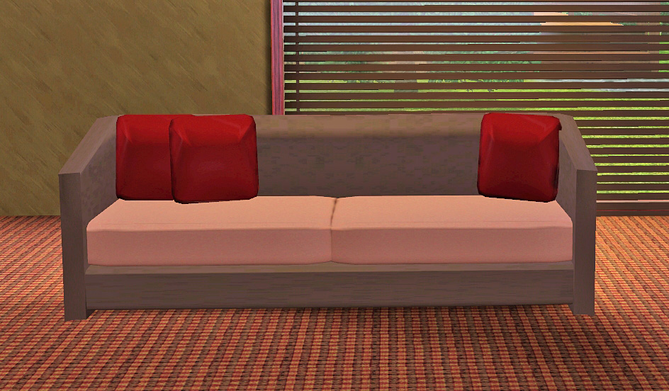 The Sims Resource - Modloft Living Sofa