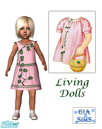 The Sims Resource | Living Dolls:Pink