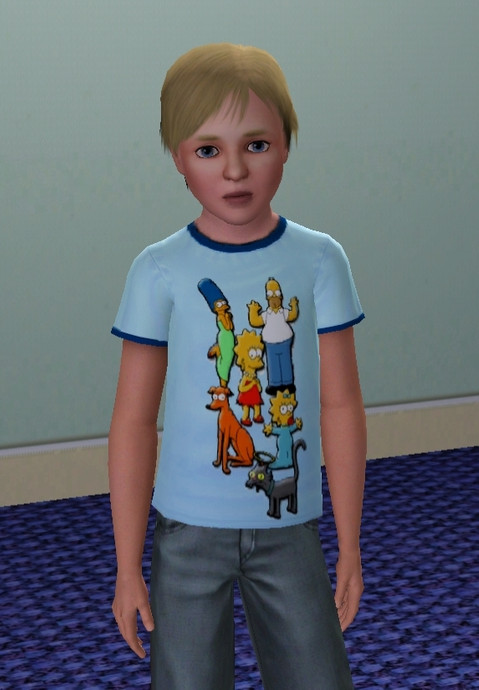 The Sims Resource | childshirt_simpsons_all