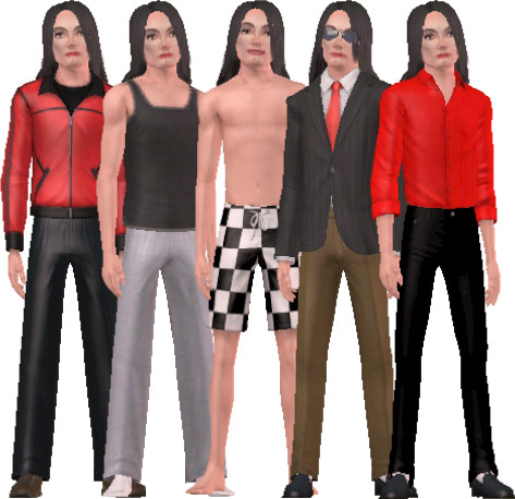 The Sims Resource | Michael Jackson v5.0