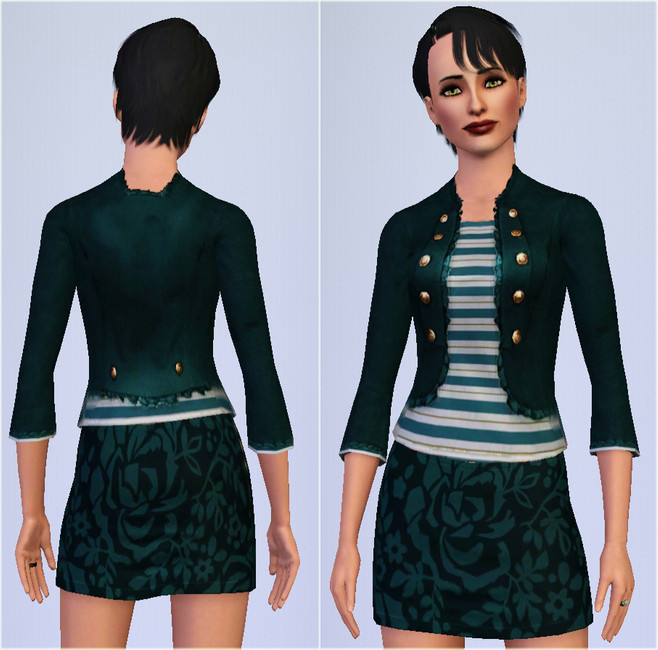 The Sims Resource - Fashion set 17 - top 03