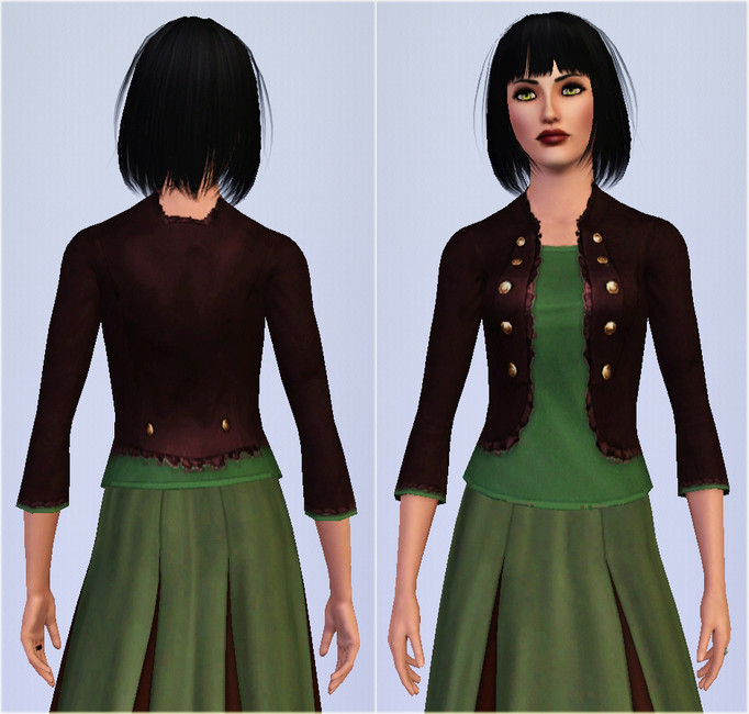 The Sims Resource - Fashion set 17 - top 03